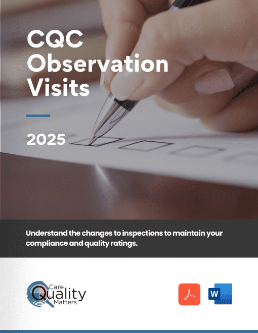 CQC Observation Visits Toolkit | Free Download